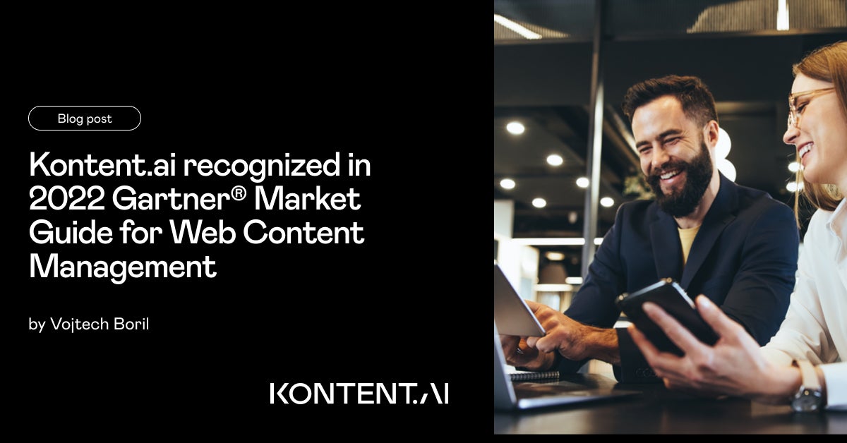 Kontentai Recognized In 2022 Gartner® Market Guide For Web Content